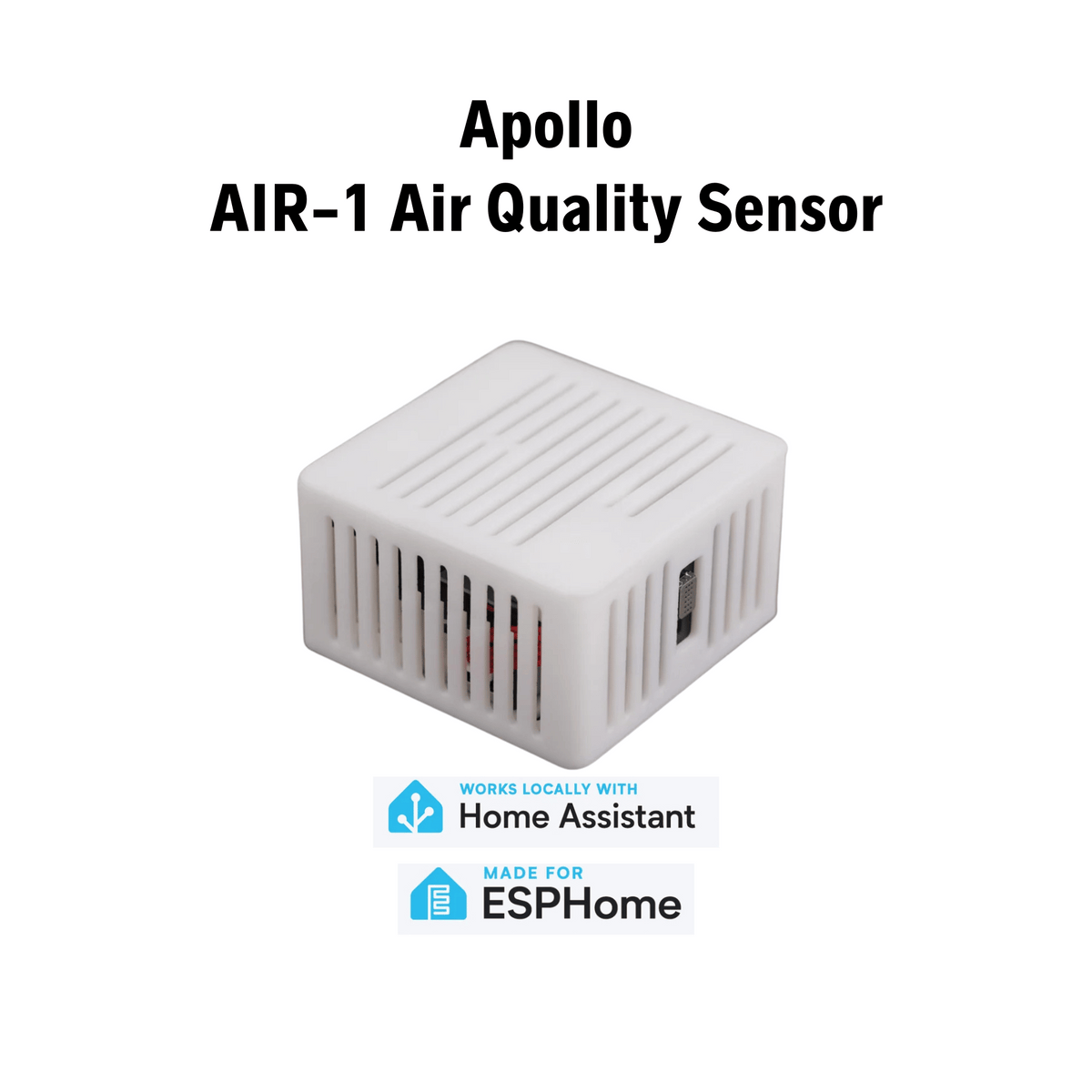 Apollo AIR-1 Luchtkwaliteit Sensor met CO2 en optionele GAS sensor ...